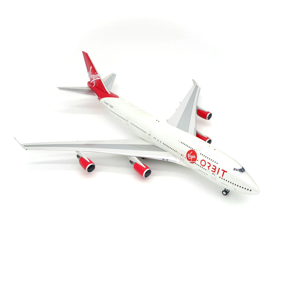 1/200 Virgin Orbit Boeing 747-400 W/ Launcher One “Cosmic Girl” (N744V ...